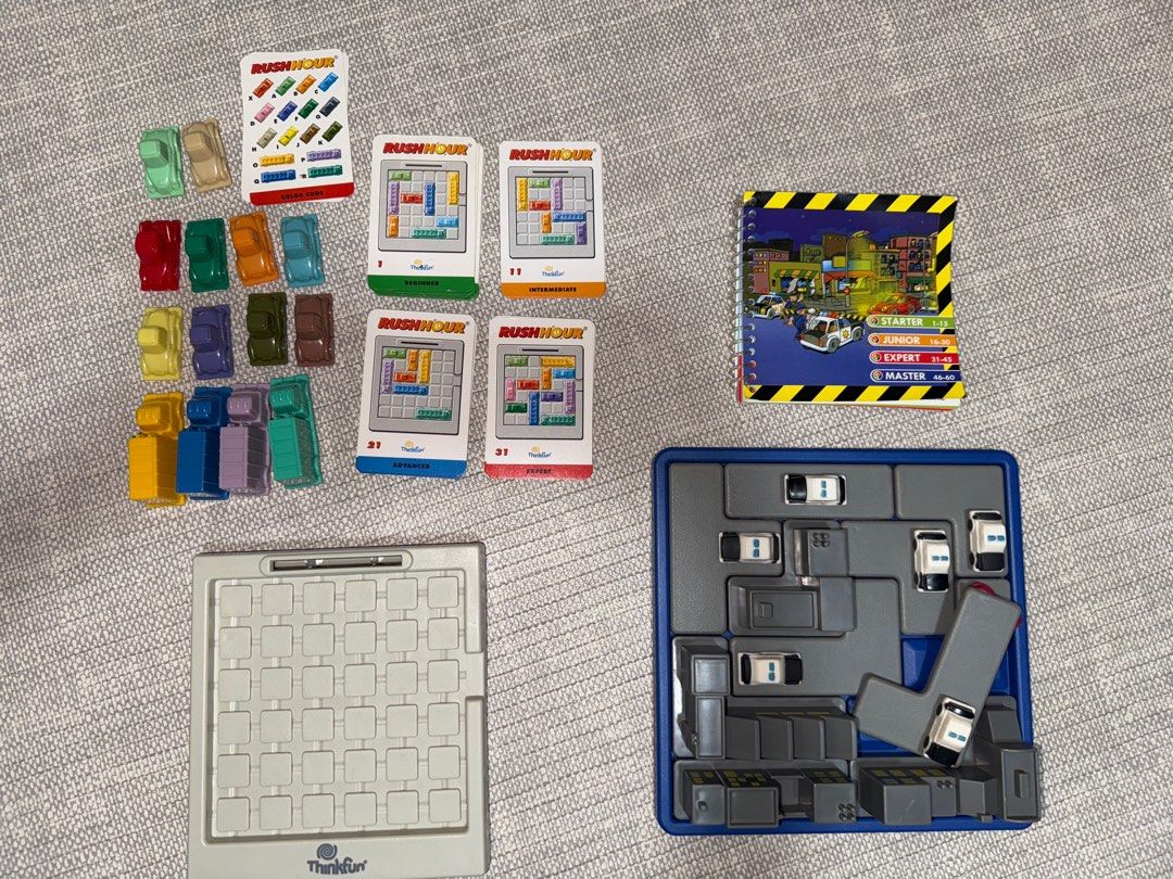 Rush Hour Traffic Jam Logic Game, Hobbies & Toys, Toys & Games on Carousell