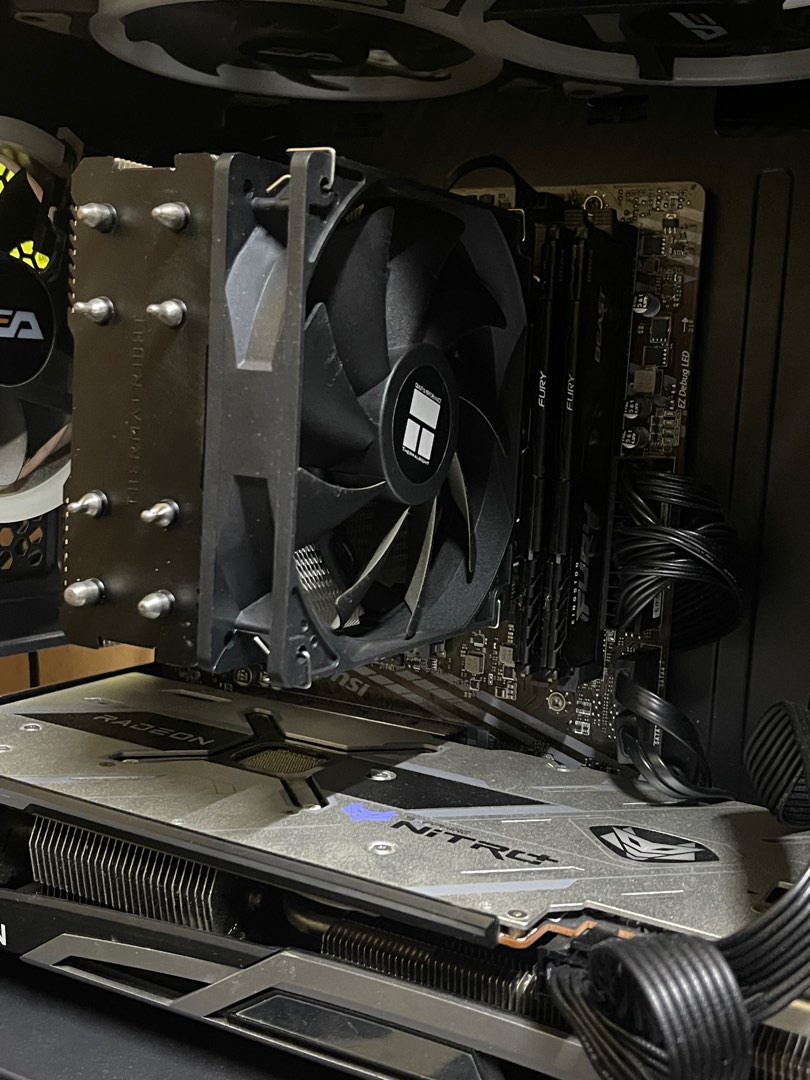 Ryzen 7 5700x + MSI B550m a pro + Ram Kingston Fury Beast 8+8 ...