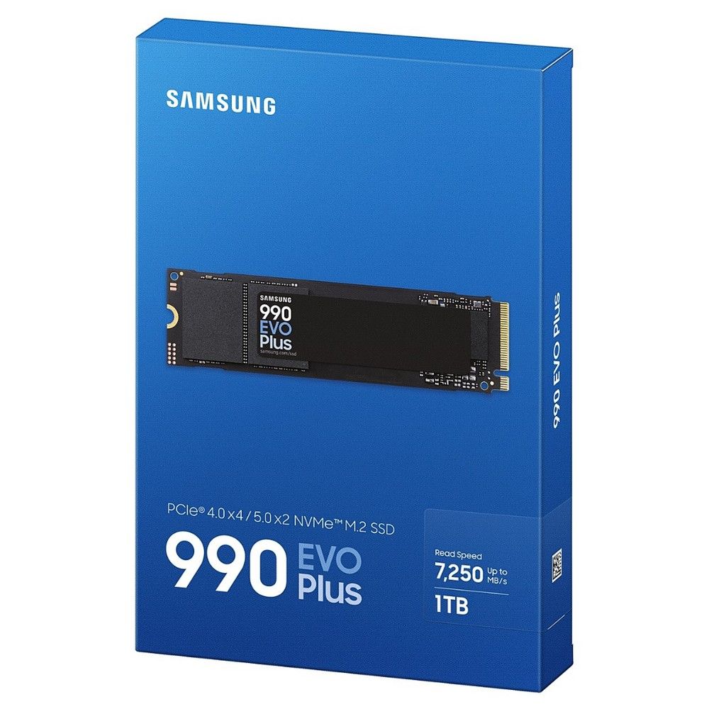 Samsung - 990 EVO Plus PCIe 4.0 NVMe M.2 固態硬碟 1TB (平行進口), 電腦＆科技, 電腦周邊及 ...