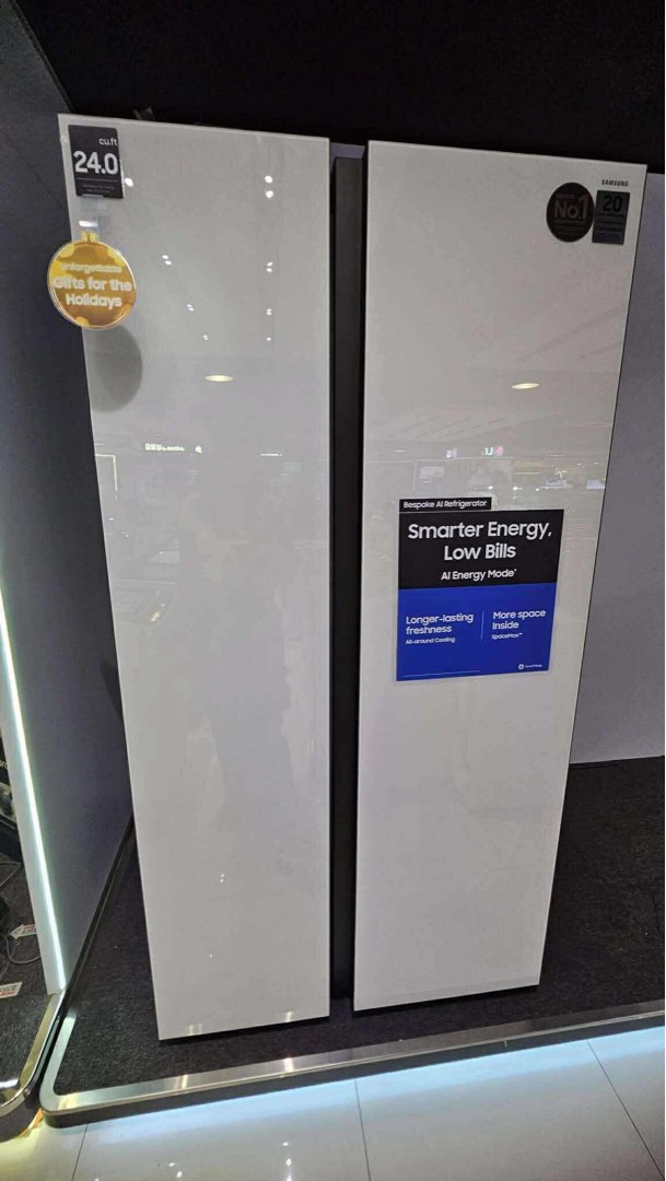 SAMSUNG SIDE BY SIDE INVERTER REFRIGERATOR RS57DG4000M9 RS70F65QNWTC ...