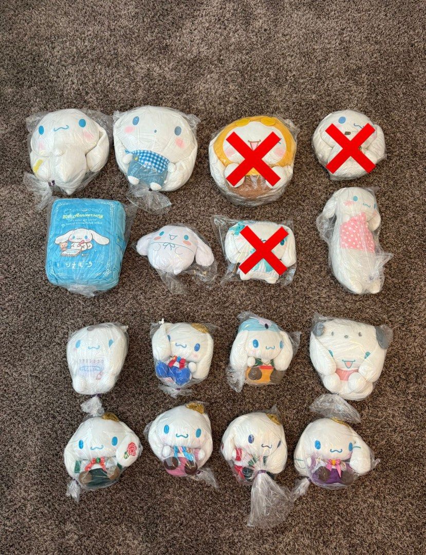 Sanrio cinnamoroll plushes (buy 1 get 1 ), Hobbies & Toys, Toys & Games ...