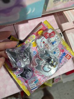 7-11 7-eleven Sanrio key chain package charm bandai Bad badtz maru ...