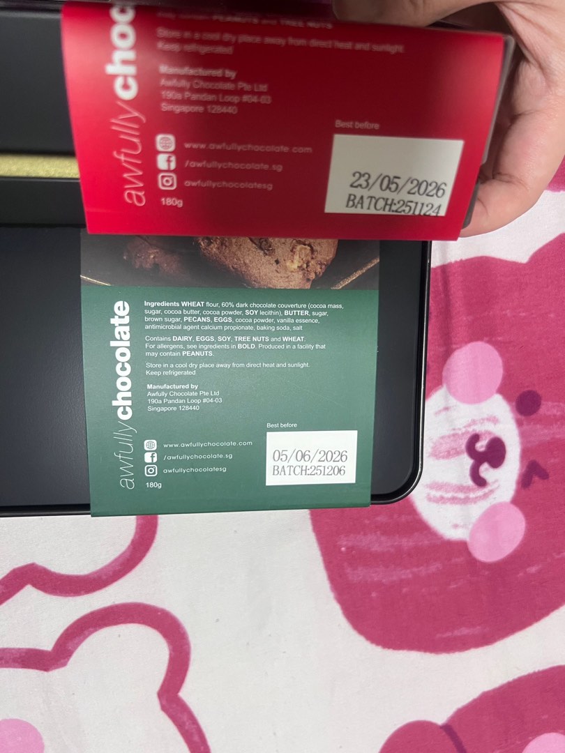 Selling Awfully Chocolate Double Chocolate Pecan & Triple Chocolate ...