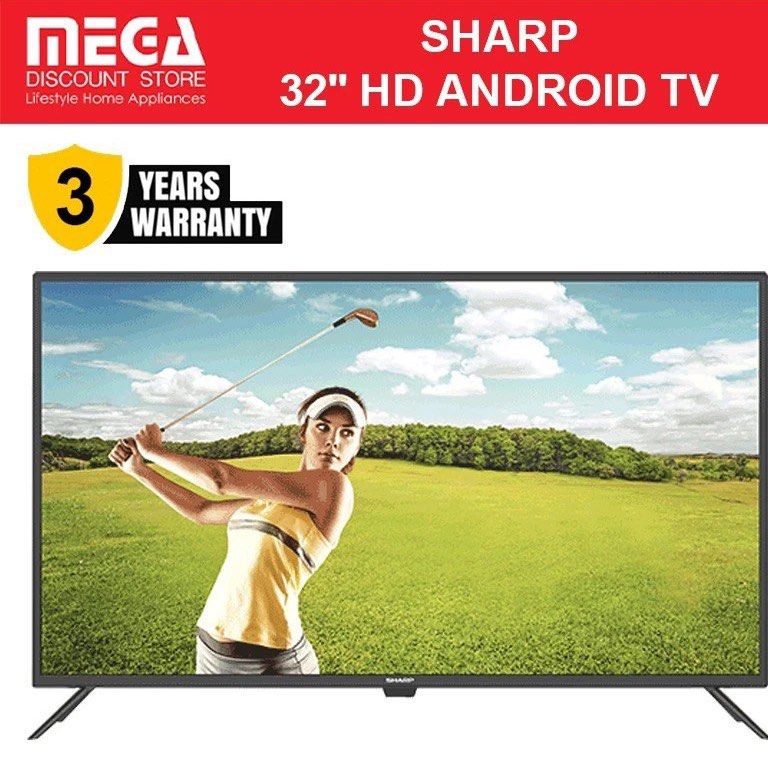 SHARP 32inch HD Android TV, TV & Home Appliances, TV & Entertainment ...