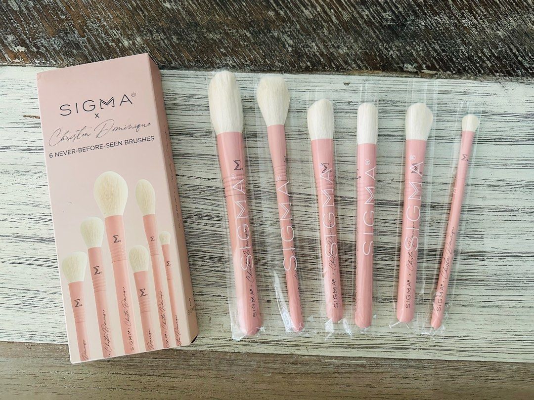 Sigma x Christen Dominique Brush Set - New, Beauty & Personal Care ...