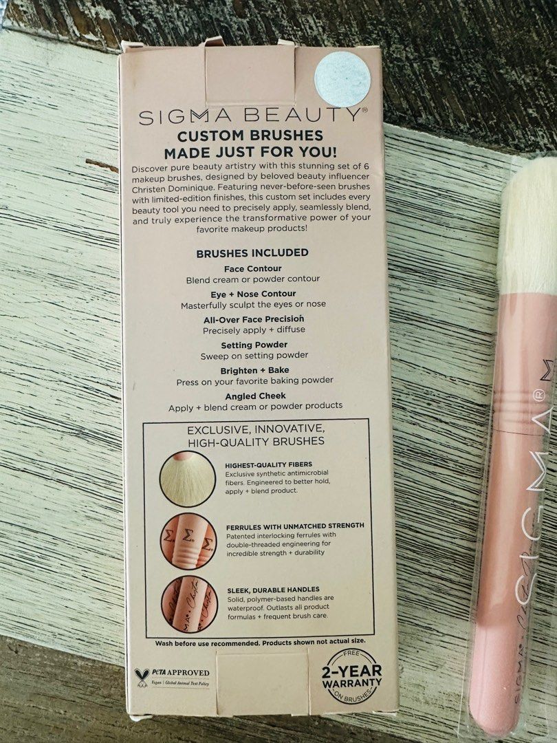Sigma x Christen Dominique Brush Set - New, Beauty & Personal Care ...