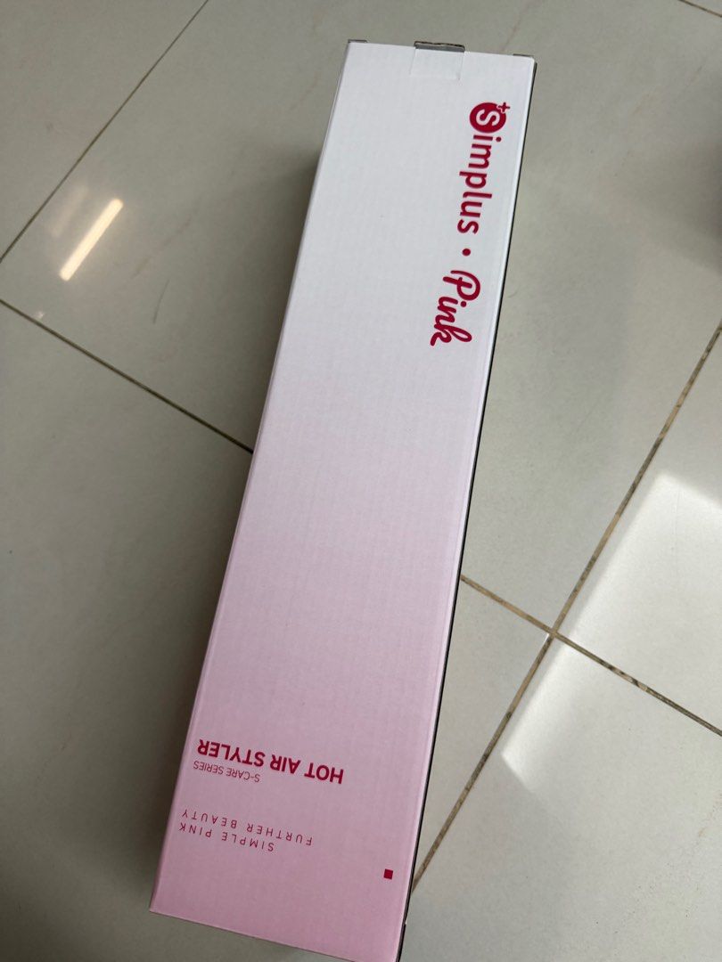 Simplus Pink Hot Air Styler - Brand New, Beauty & Personal Care, Hair ...