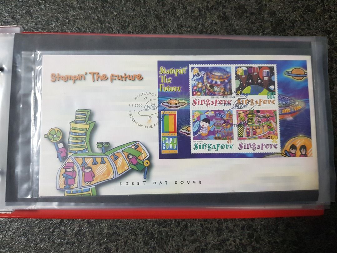 Singapore Stamps - World Stamp Expo 2000 (Shaping the Future), Hobbies ...
