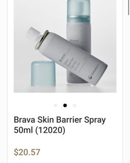 Brava Skin Barrier Spray 50ml, Beauty & Personal Care, Bath & Body ...