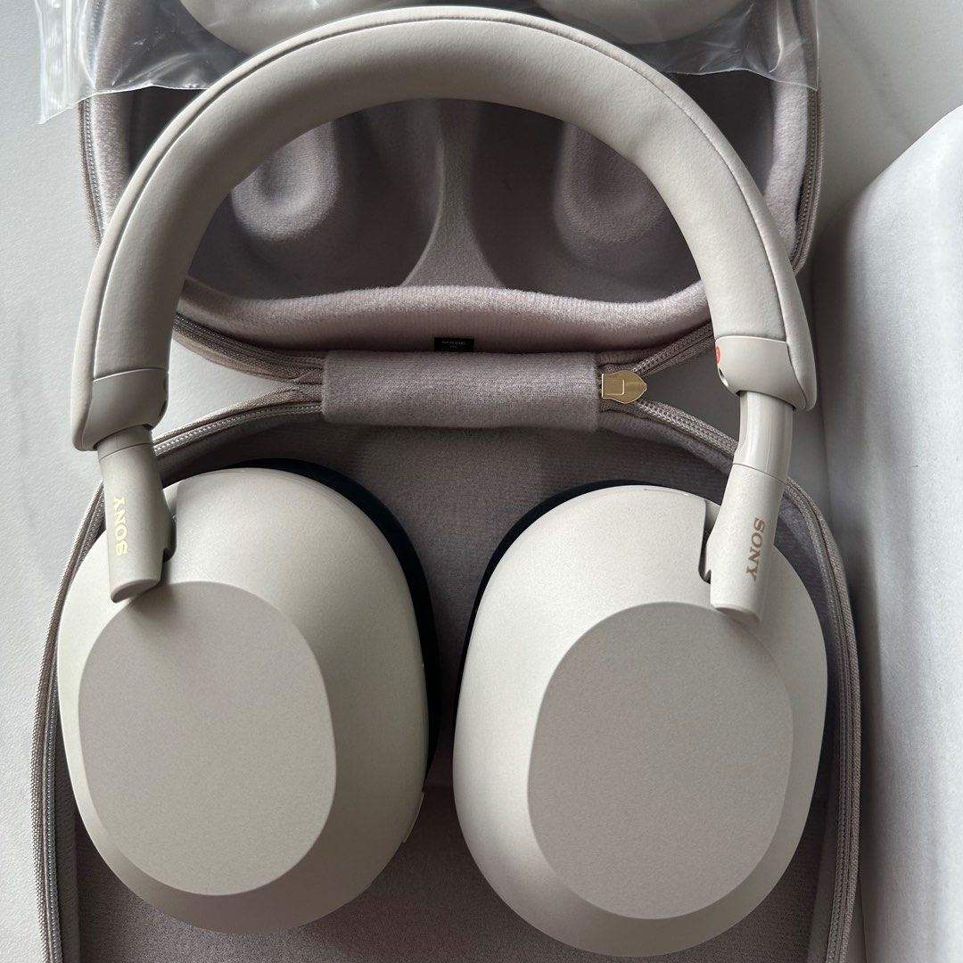 Sony WH-1000XM5 Noise Cancelling Headphones, Audio, Headphones ...