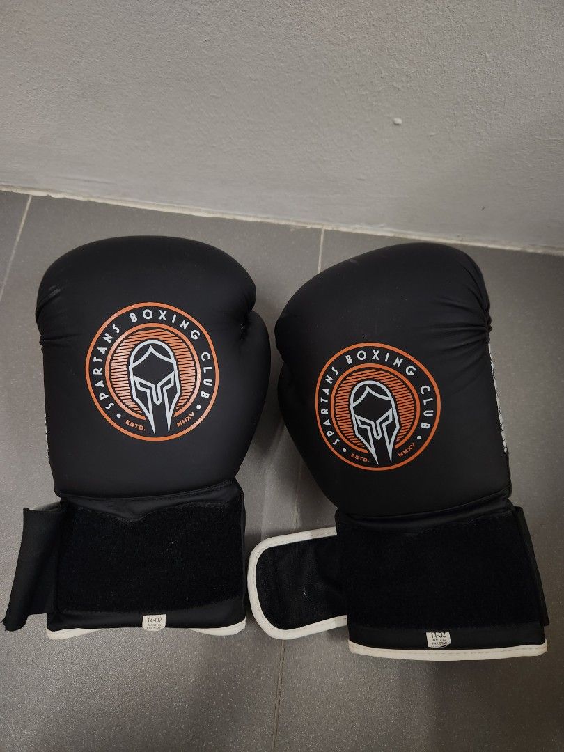 Spartans Boxing Club Boxing Gloves - 14, Sports Equipment, Other Sports ...