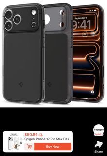 iPhone 17 Pro Max - Spigen Case, Mobile Phones & Gadgets, Mobile ...