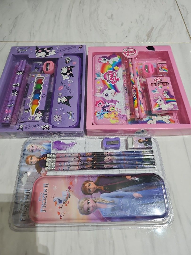 Stationery Sets - My Little Pony, Frozen, and Kuromi, Hobbies & Toys ...