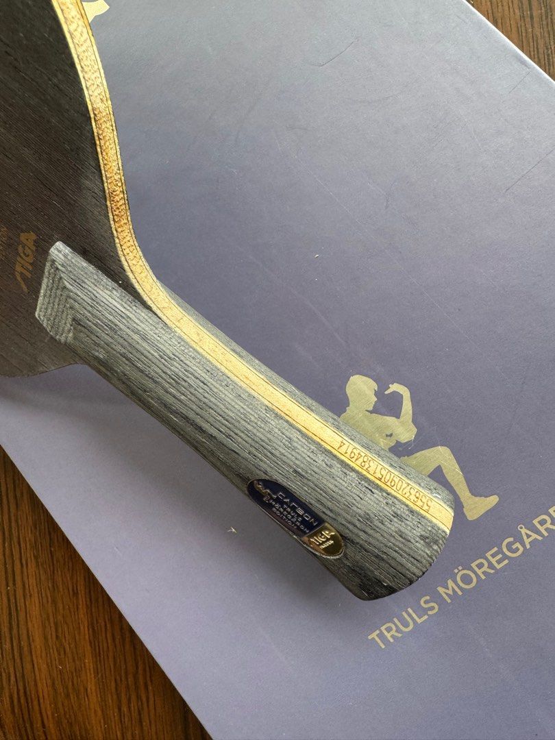 STIGA Truls Moregardh Edition Table Tennis Racket, Sports Equipment ...