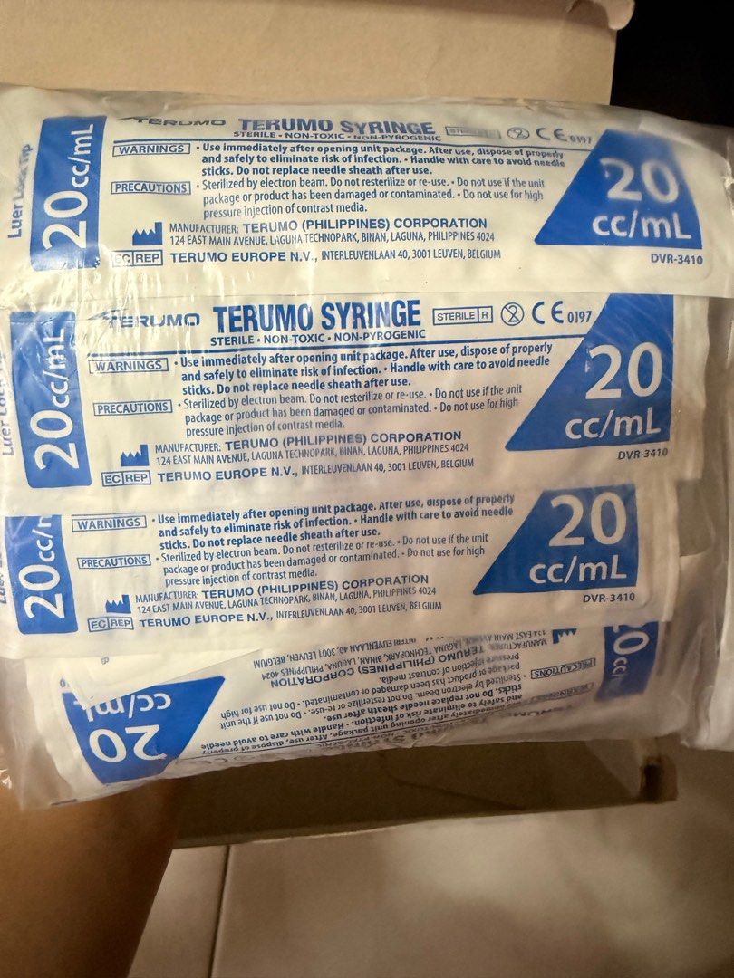 Terumo Syringe without needle (with Luer lock tip), Beauty & Personal ...