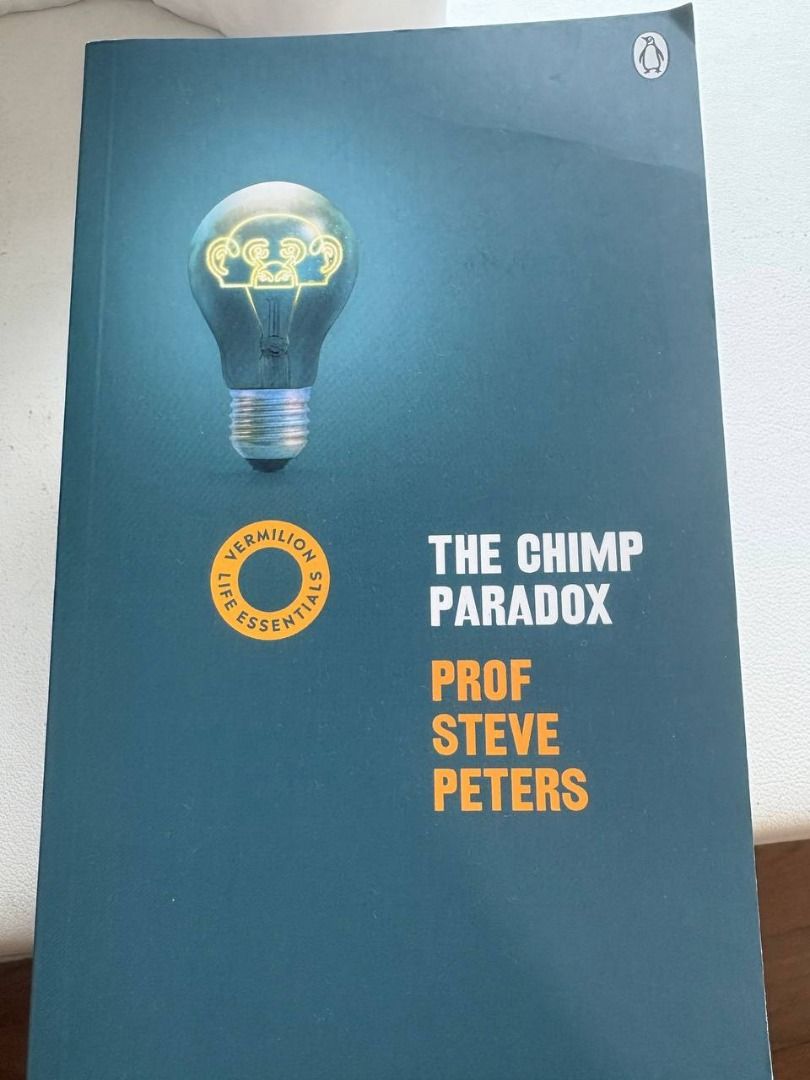 The Chimp Paradox by Prof Steve Peters, Hobbies & Toys, Books ...