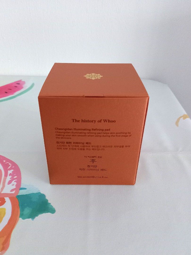 The History of Whoo Cheongidan Illuminating Refining Pad, Beauty ...