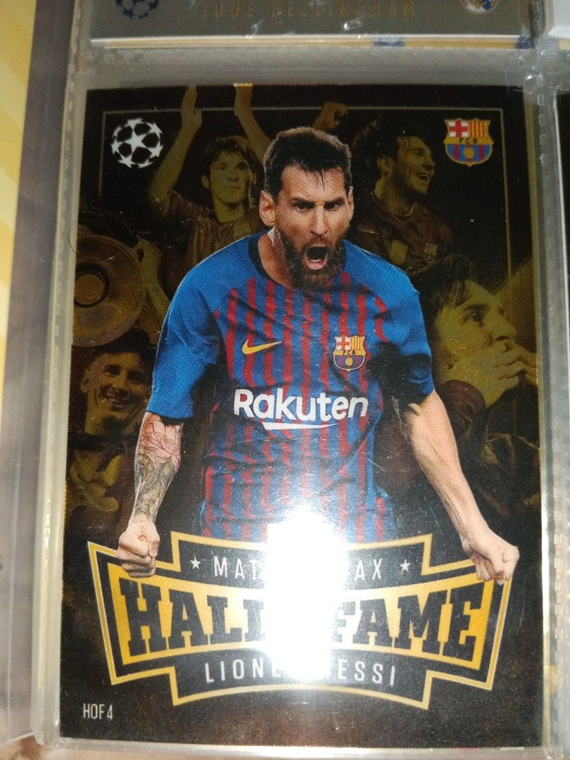 Topps Match Attax 2024/25- Hall of Fame Lionel Messi Card, Hobbies ...
