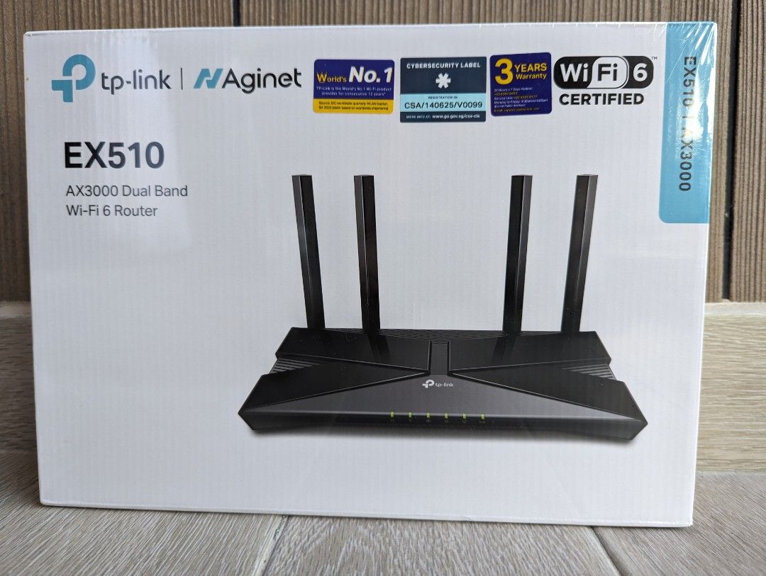 TP-Link EX510 AX3000 Dual Band Wi-Fi 6 Router, Computers & Tech, Parts ...