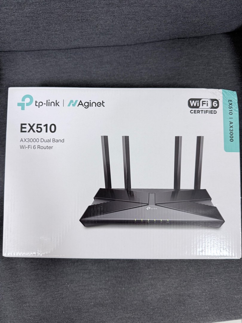 TP-Link EX510 AX3000 Wi-Fi 6 Router, Computers & Tech, Parts ...