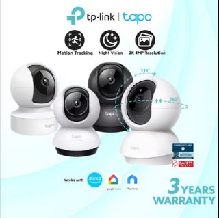 TP-Link Tapo Pan/Tilt Home Security Camera, Furniture & Home Living ...