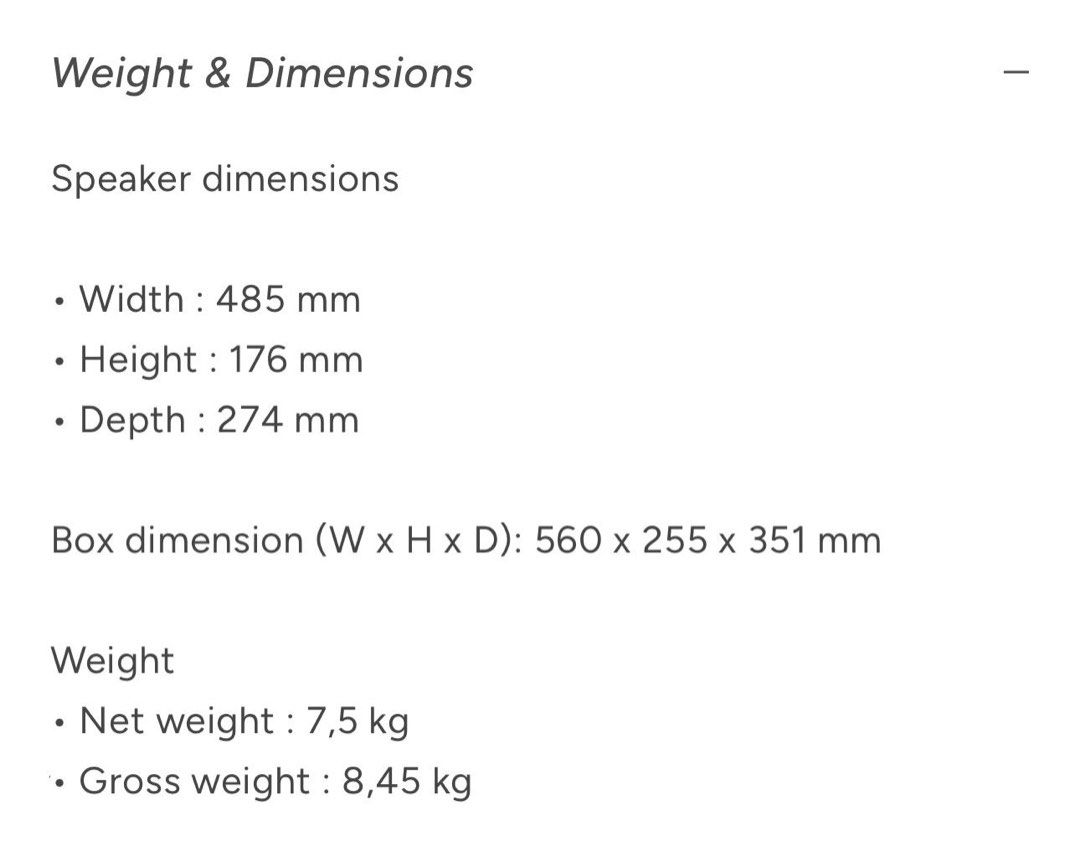 Triangle Borea BRC1 Home Theatre Center Speaker, Audio, Soundbars ...