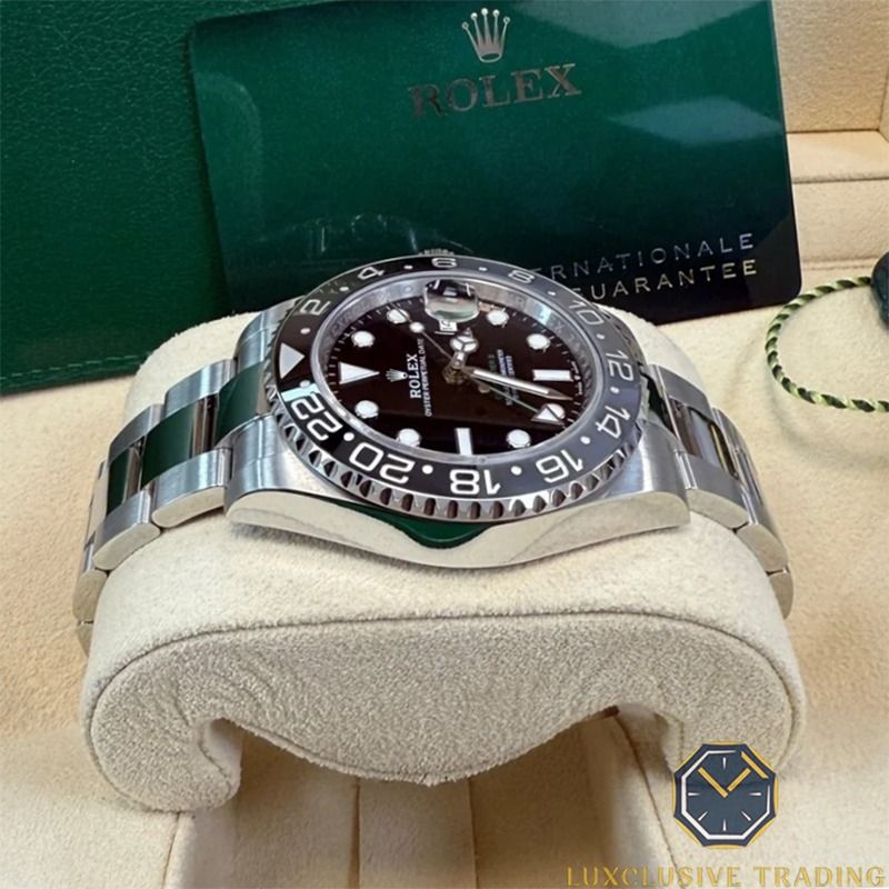 Updated Jan/2026 Rolex GMT Master II Stainless Steel Bruce Wayne Oyster ...