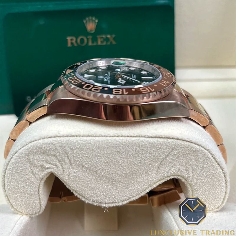 Updated Jan/2026 Rolex GMT Master II Rose Gold Rootbeer 126715CHNR 40MM ...