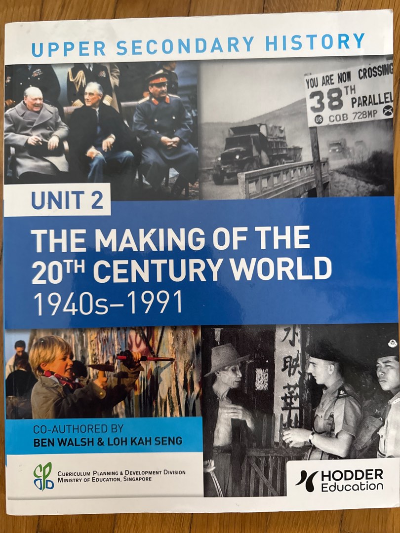 Upper Secondary History Textbook - The Making of the 20th Century World ...