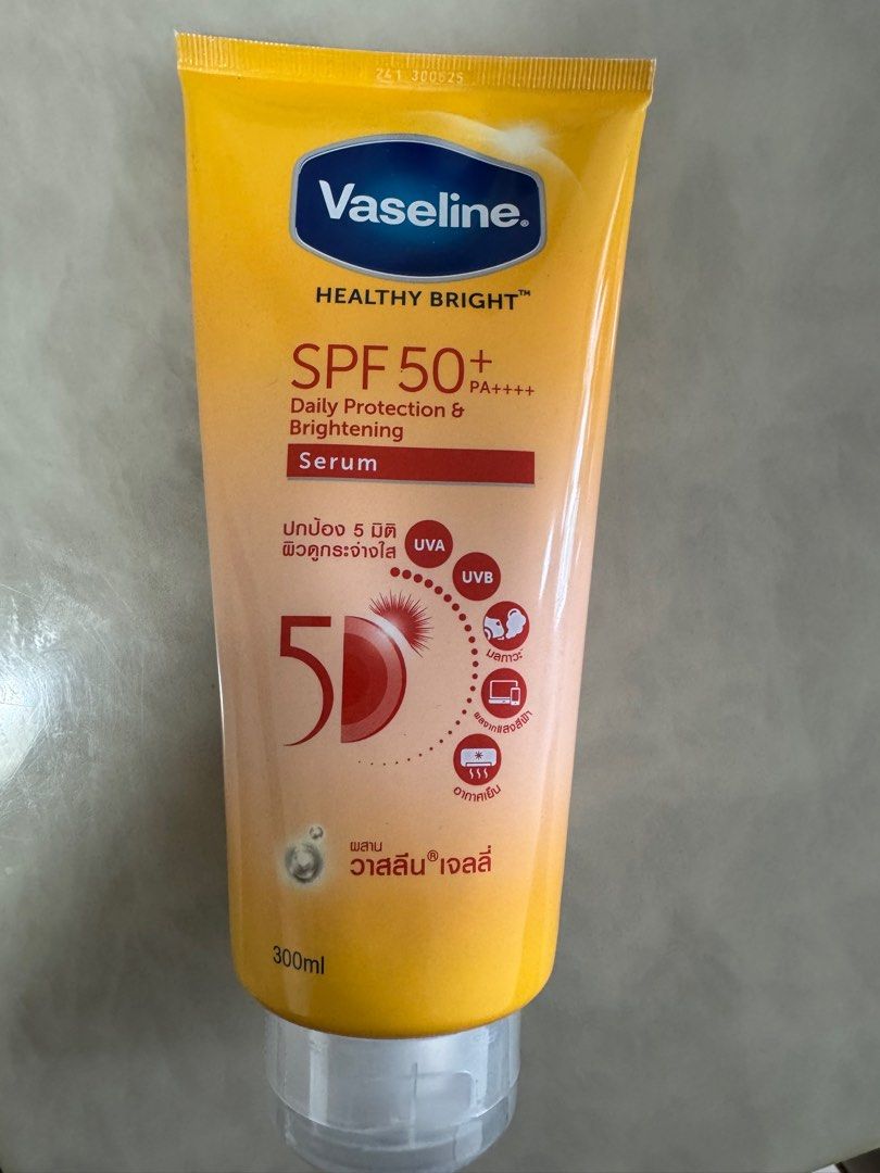 Vaseline Healthy Bright Serum SPF 50+ PA++++, Beauty & Personal Care ...