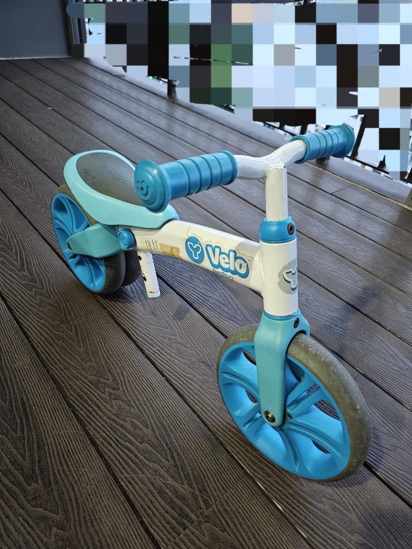 Velo Junior Balance Bike, Sports Equipment, Bicycles & Parts, Bicycles on Carousell