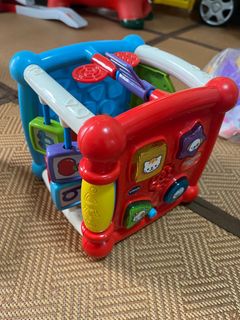 VTech 5-in-1 Activity Cube, Babies & Kids, Infant Playtime on Carousell
