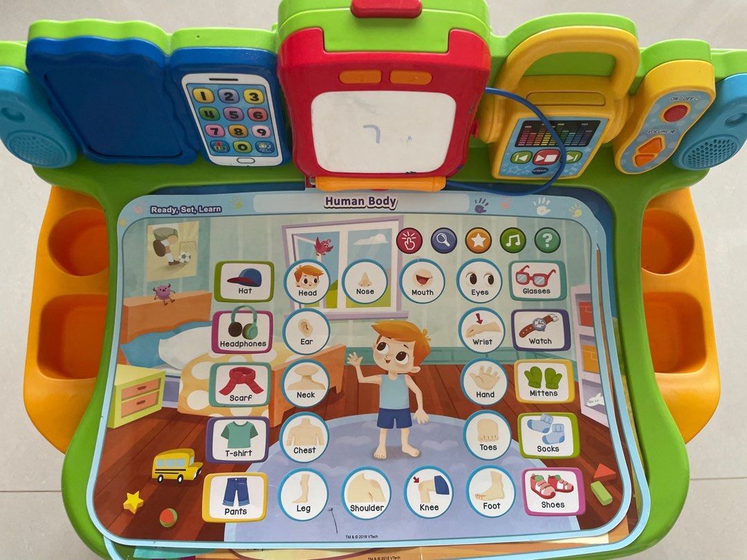 VTech Explore & Write Activity Desk, Babies & Kids, Baby Nursery & Kids ...