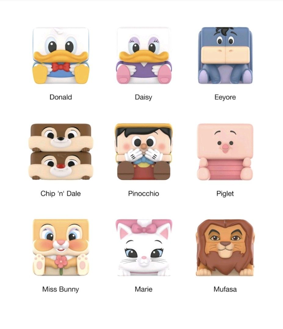 WTS WTT Sell Trade Popmart Popcube Disney Classics Series 1 2 3 Donald ...