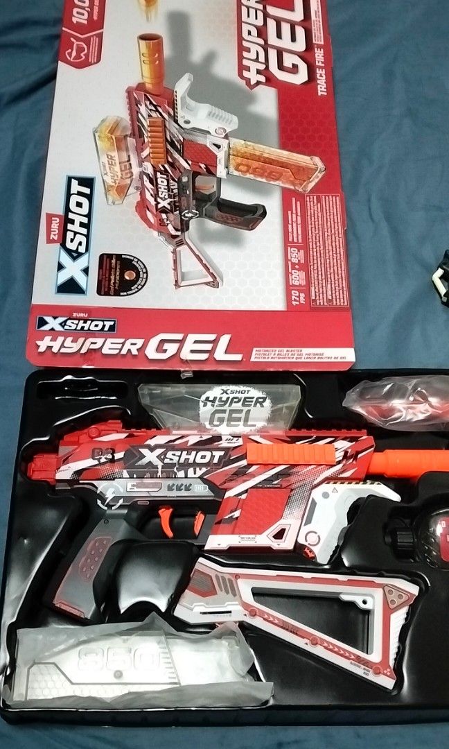 X shot hyper gel (trace fire), Hobbies & Toys, Toys & Games on Carousell