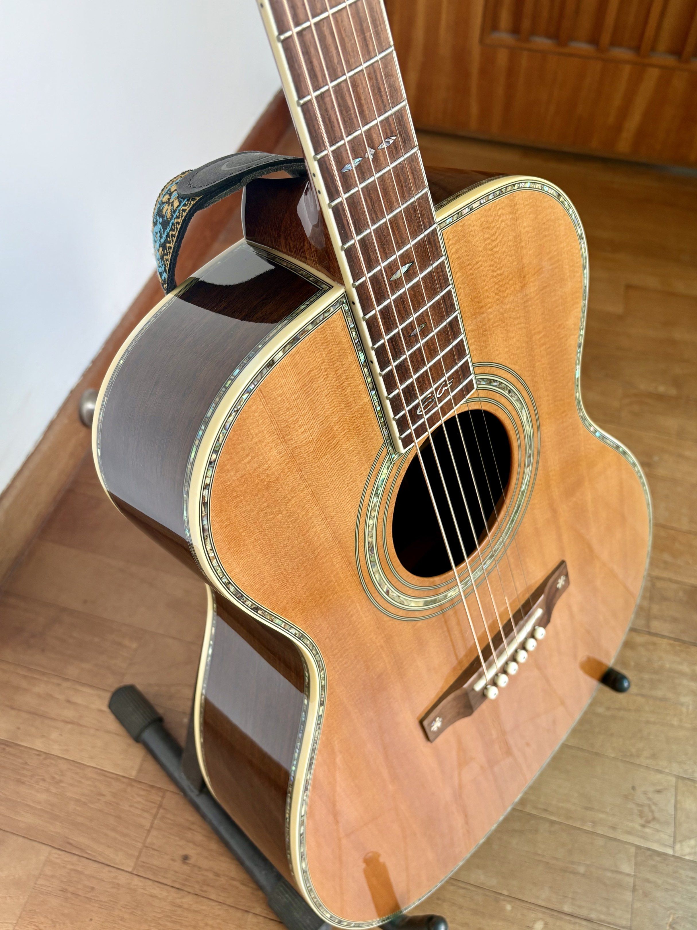 000-42 Style Acoustic Guitar - Solid Top, Hobbies & Toys, Musical ...