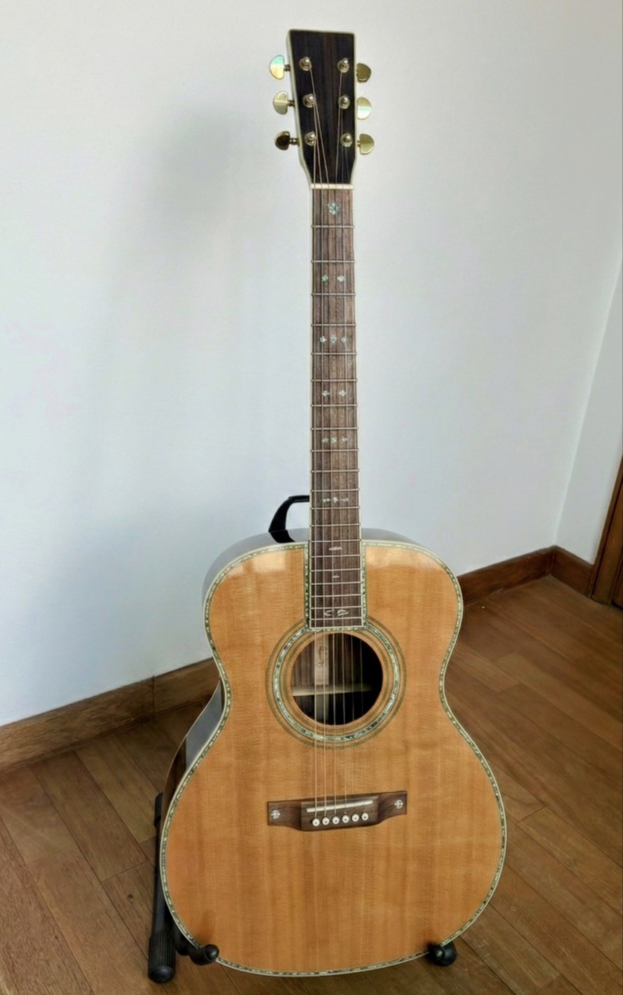 000-42 Style Acoustic Guitar - Solid Top, Hobbies & Toys, Musical ...