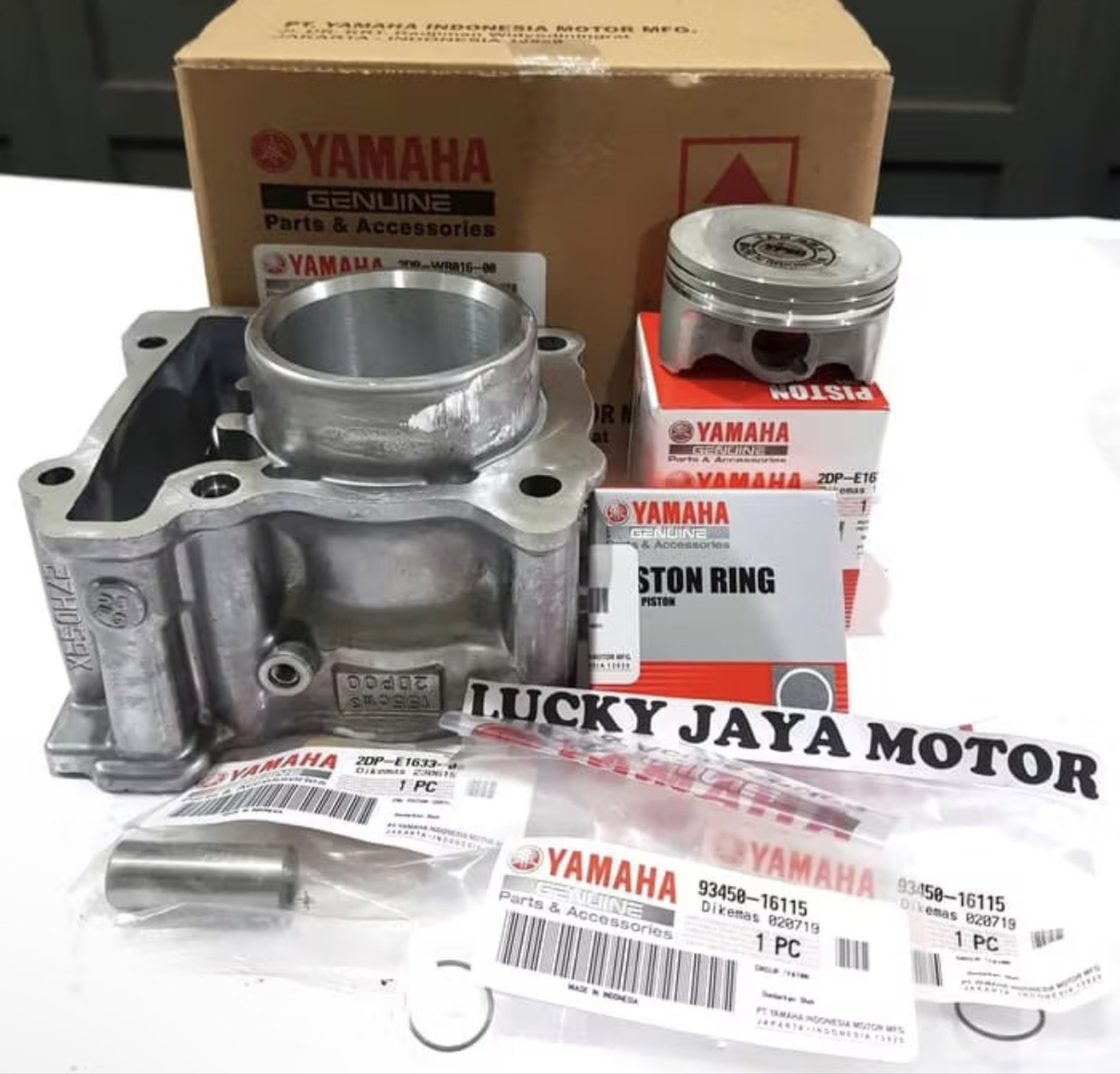 Aerox standard block set, Motorcycles, Motorcycle Accessories on Carousell