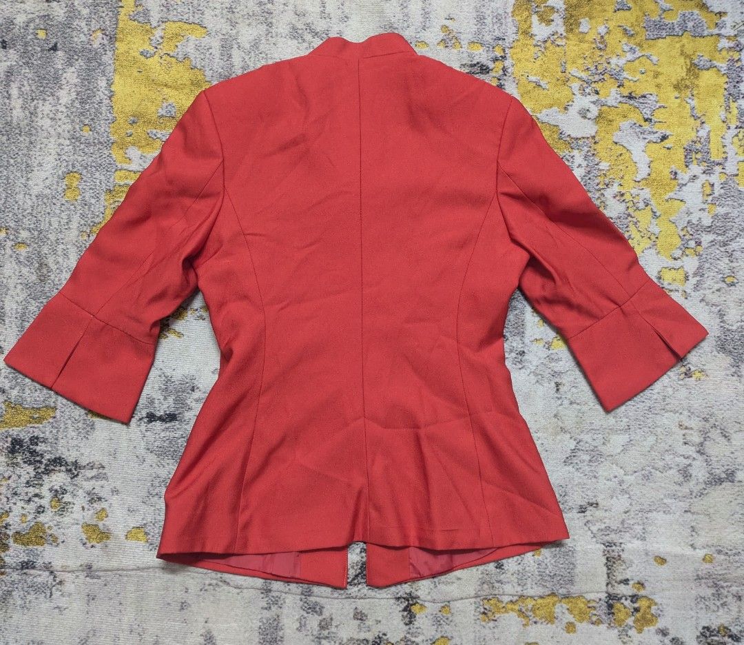 Air Asia uniform Jacket stewardess, Women's Fashion, Dresses & Sets ...