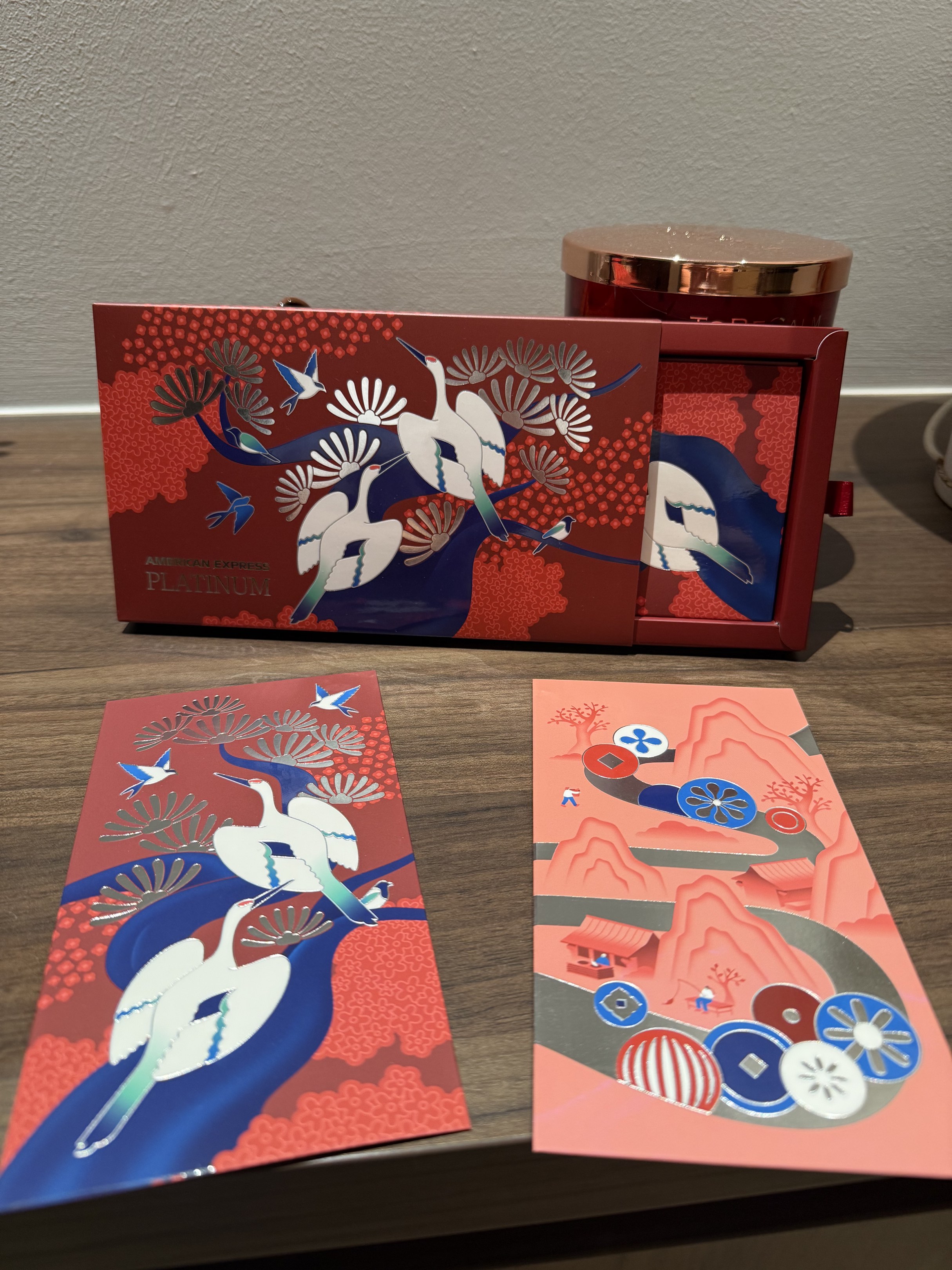 American Express Platinum Red Packets, Hobbies & Toys, Stationery ...