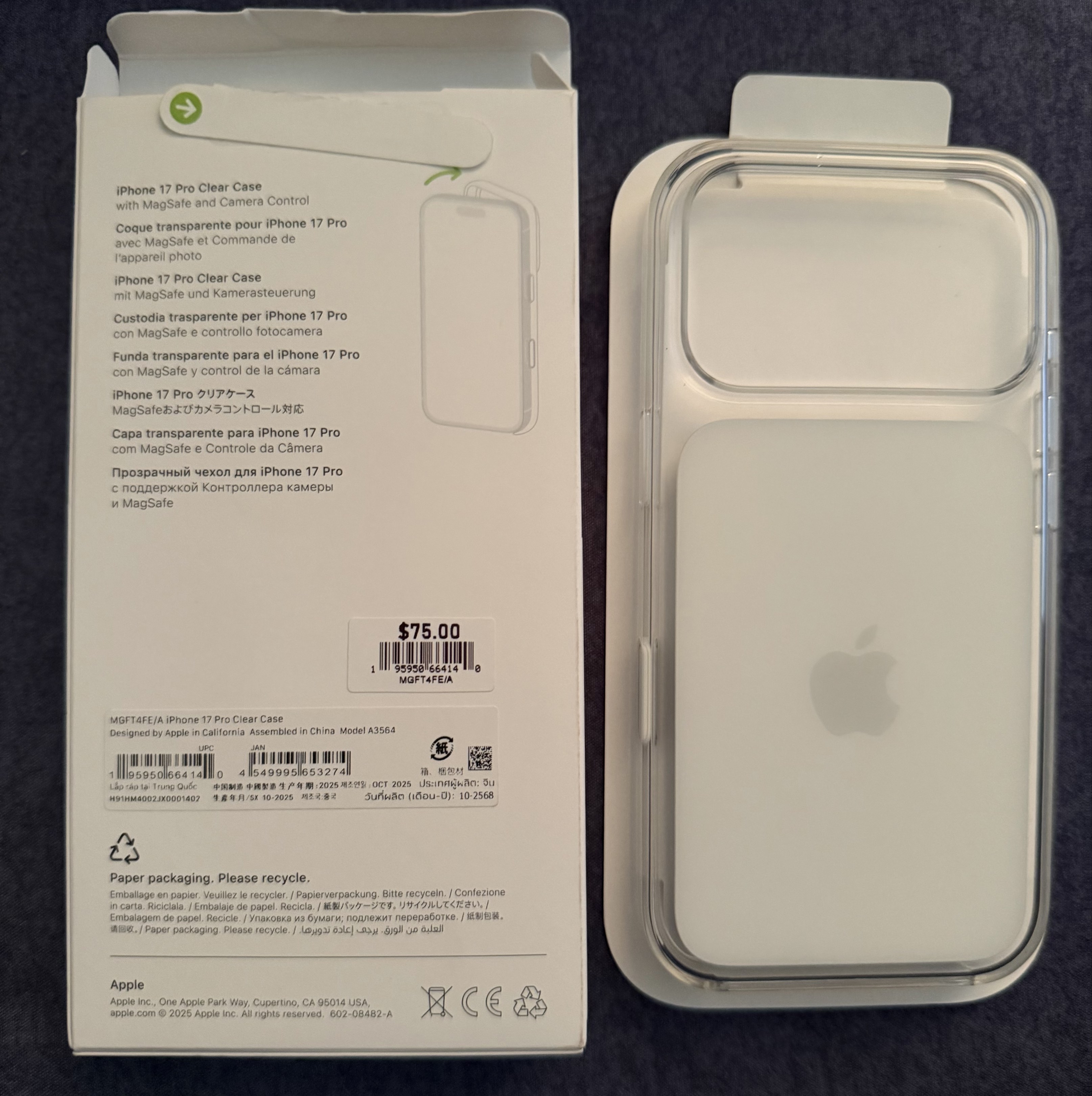 Apple iPhone 17 Pro Clear Case, Mobile Phones & Gadgets, Mobile ...