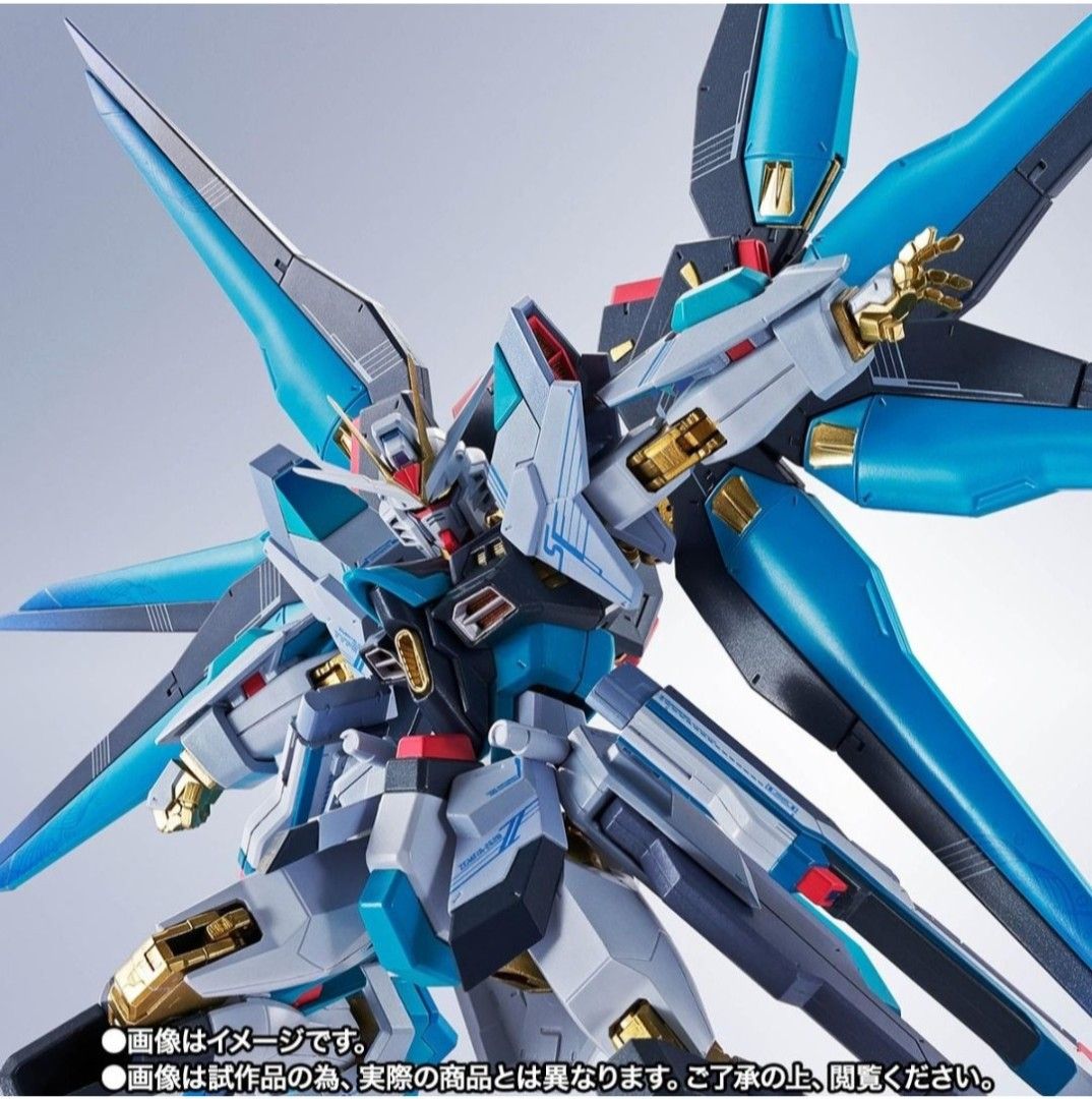 BANDAI Metal Robot Spirits Strike Freedom Gundam TypeⅡ Hatsune Miku Ver ...