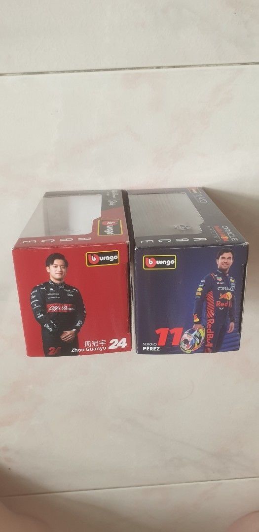 Bburago 1:43 Scale F1 Model Cars - Alfa Romeo & Red Bull, Hobbies ...