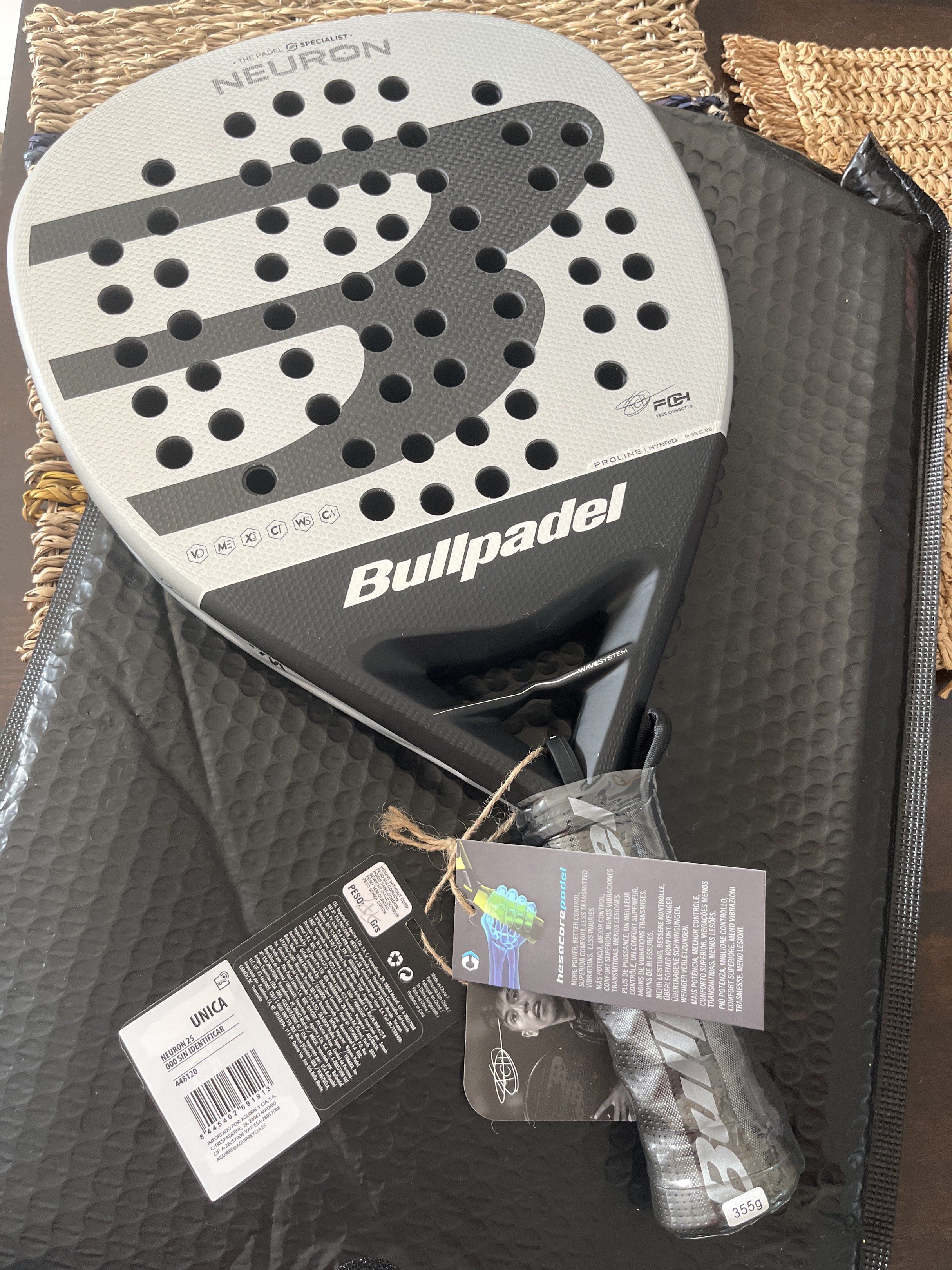 BN Bullpadel Neuron Padel Racket 2025, Sports Equipment, Sports & Games ...