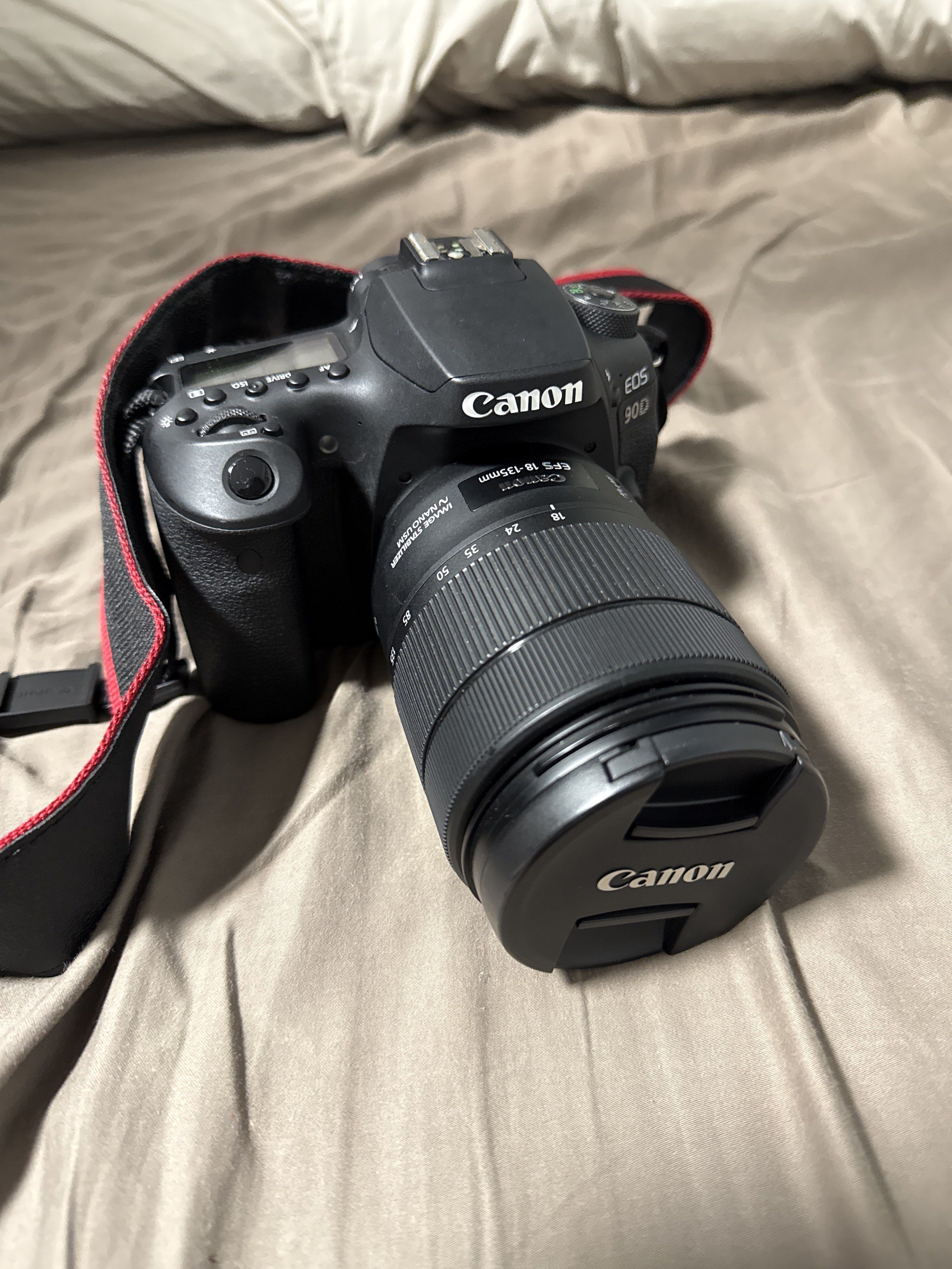 Canon EOS 90D DSLR Camera with 18-135mm Lens, Photography, Cameras on ...