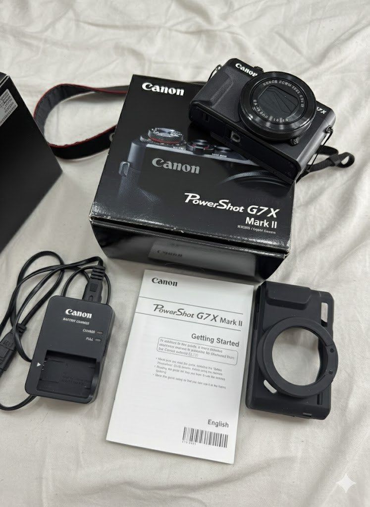 Canon PowerShot G7 X Mark II Digital Camera, Photography, Cameras on ...