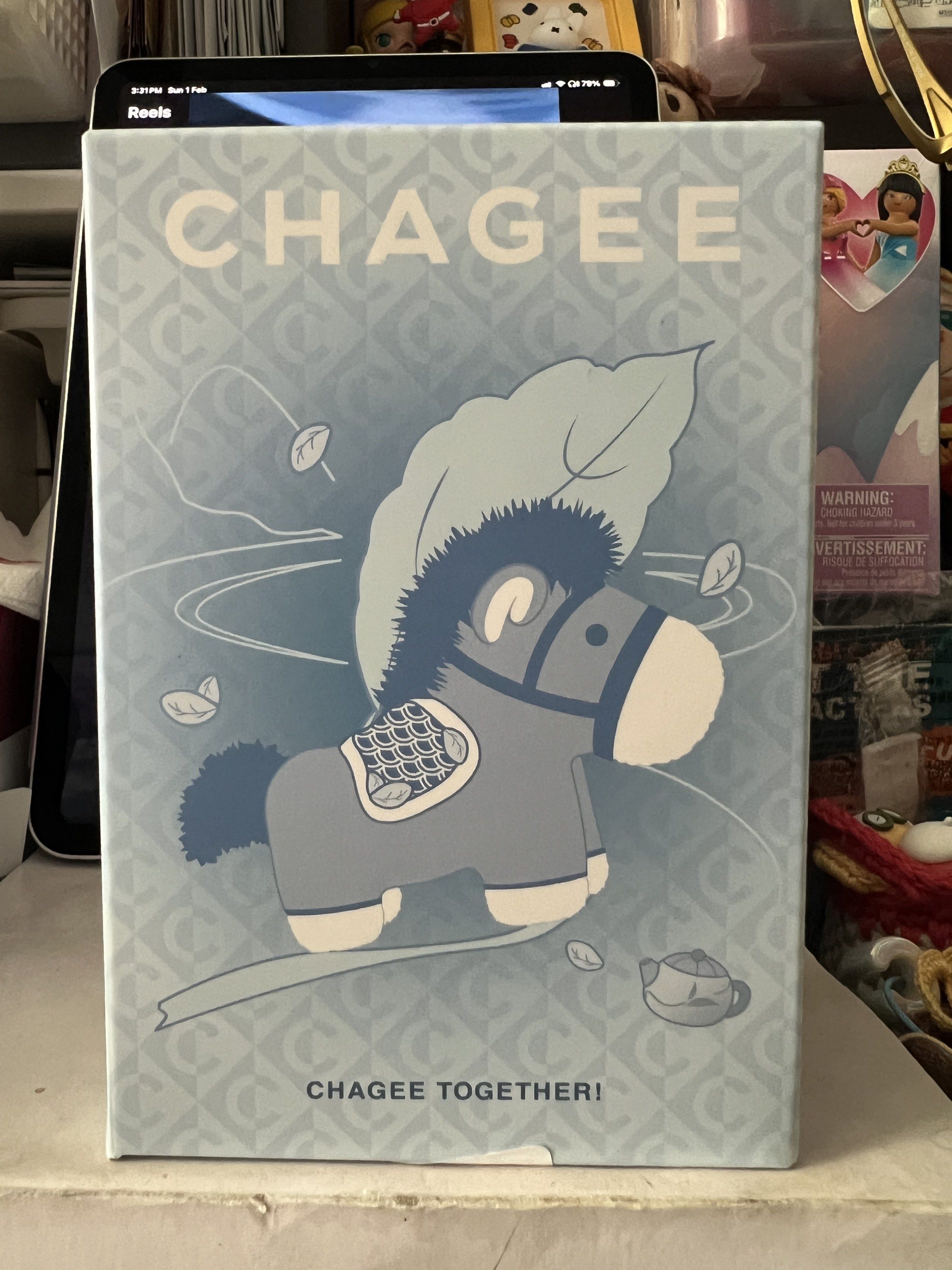 Chagee Pony Plush Keychain, Hobbies & Toys, Toys & Games on Carousell