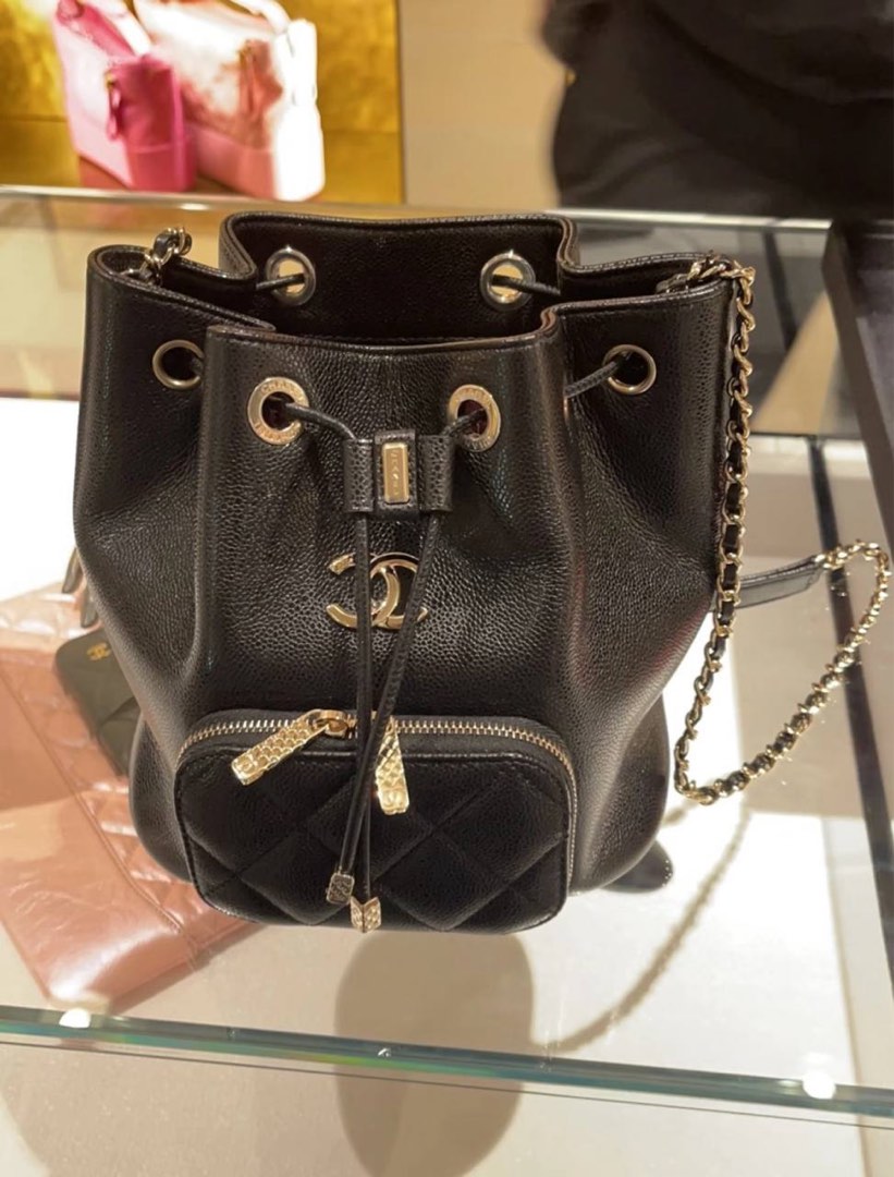Chanel affinity caviar bucket bag, Luxury, Bags & Wallets on Carousell