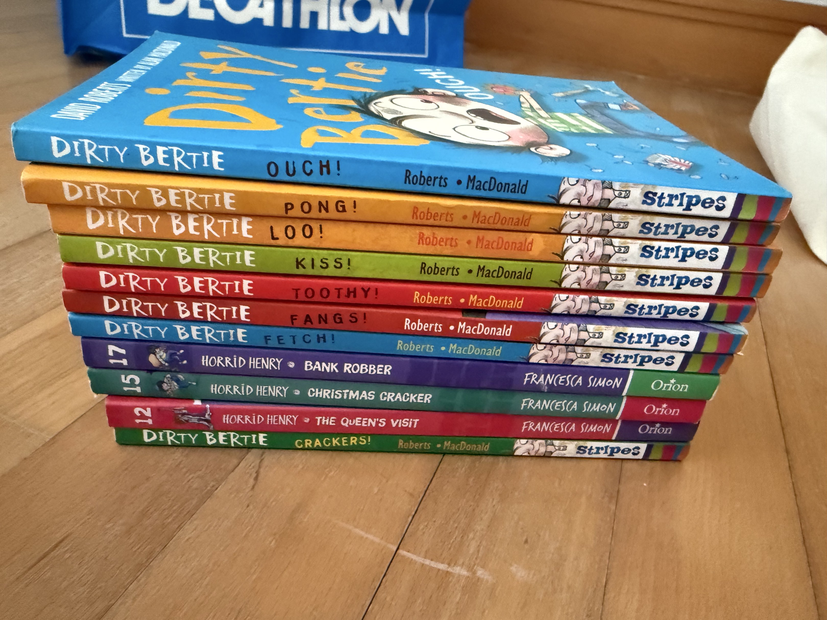 Dirty Bertie & Horrid Henry Book Collection, Hobbies & Toys, Books ...