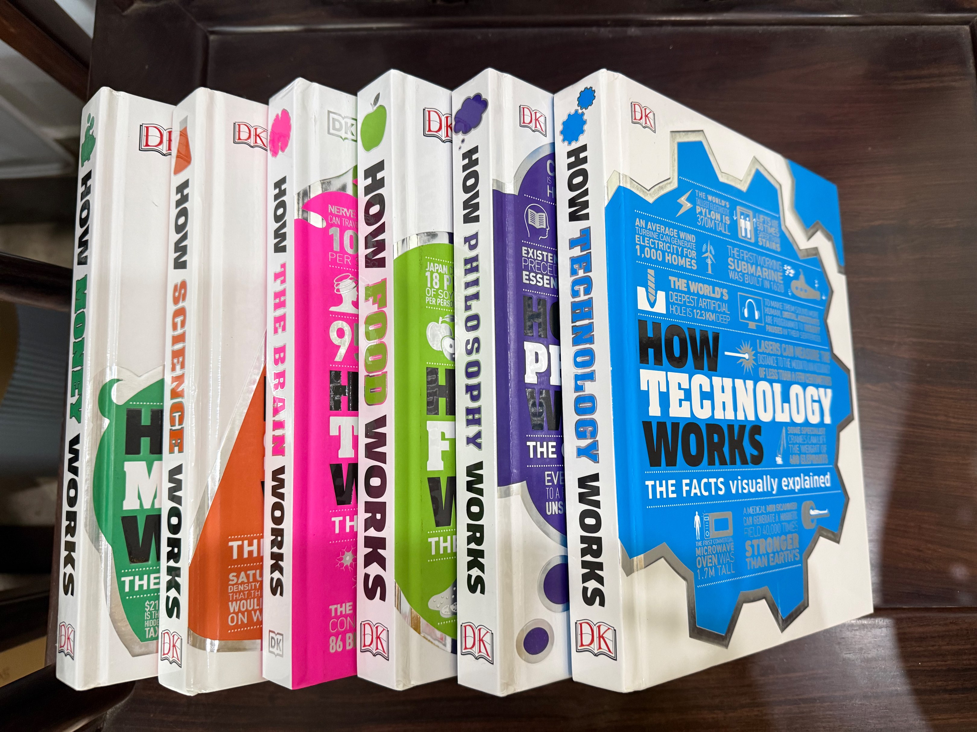 DK How Works Series - Complete Set, Hobbies & Toys, Books & Magazines ...